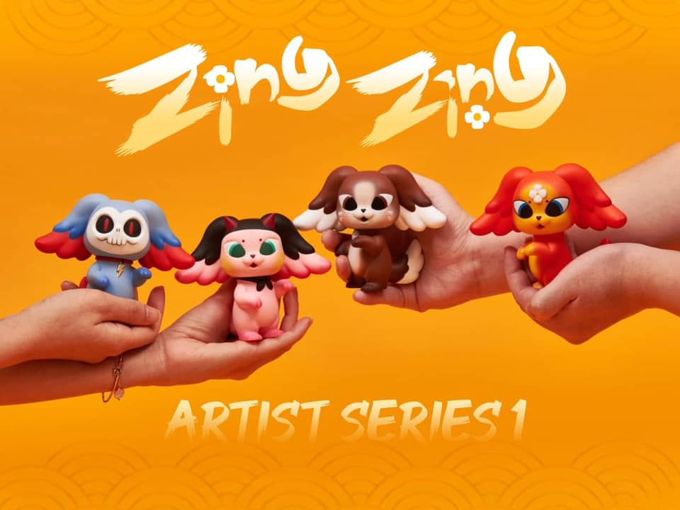 ZING ZING LION Artist Series For Timed Release Schedule