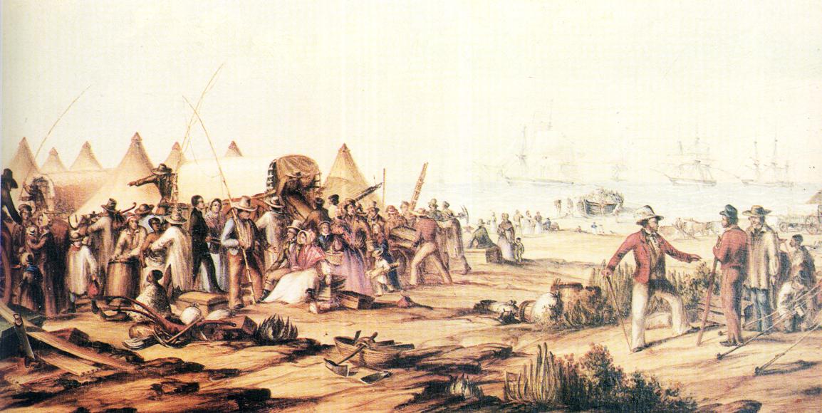 Port Elizabeth: 1820 British Settlers Arrive Algoa Bay Port Elizabeth