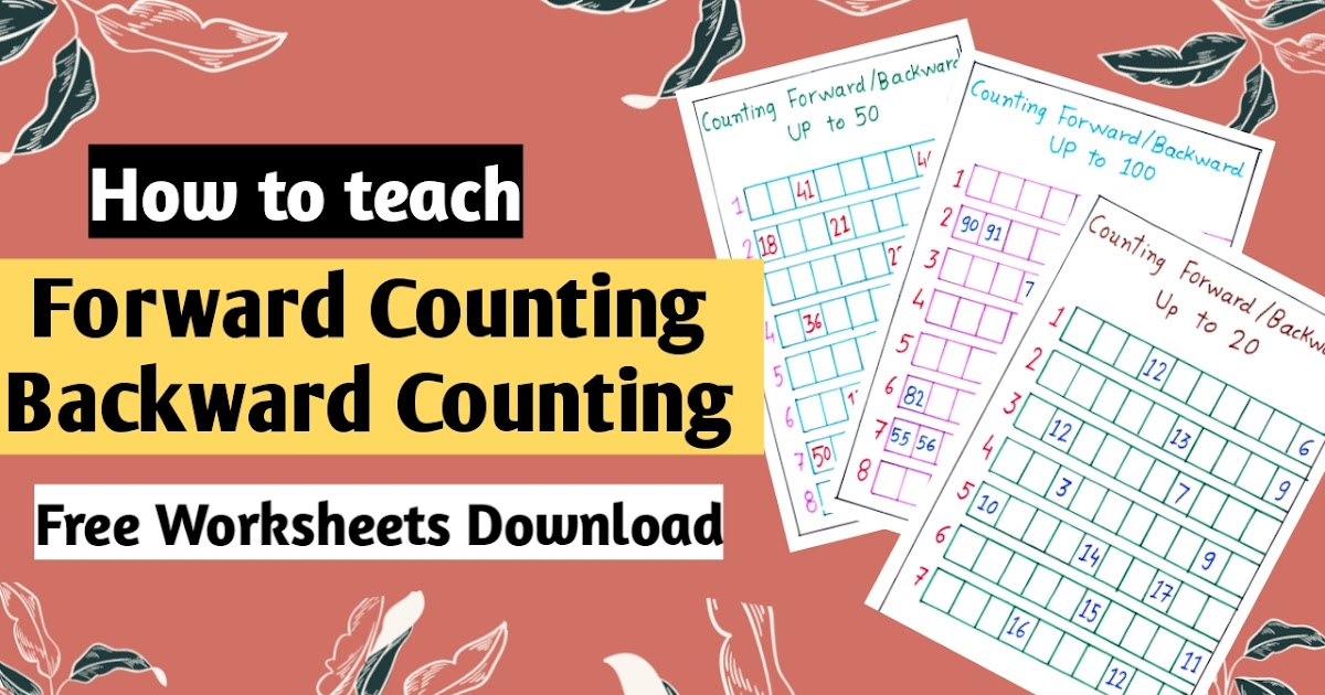 Forward counting and Backward counting