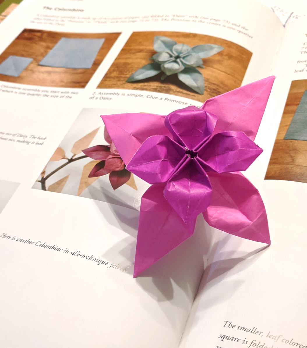 Origami: Columbine by Benjamin John Coleman