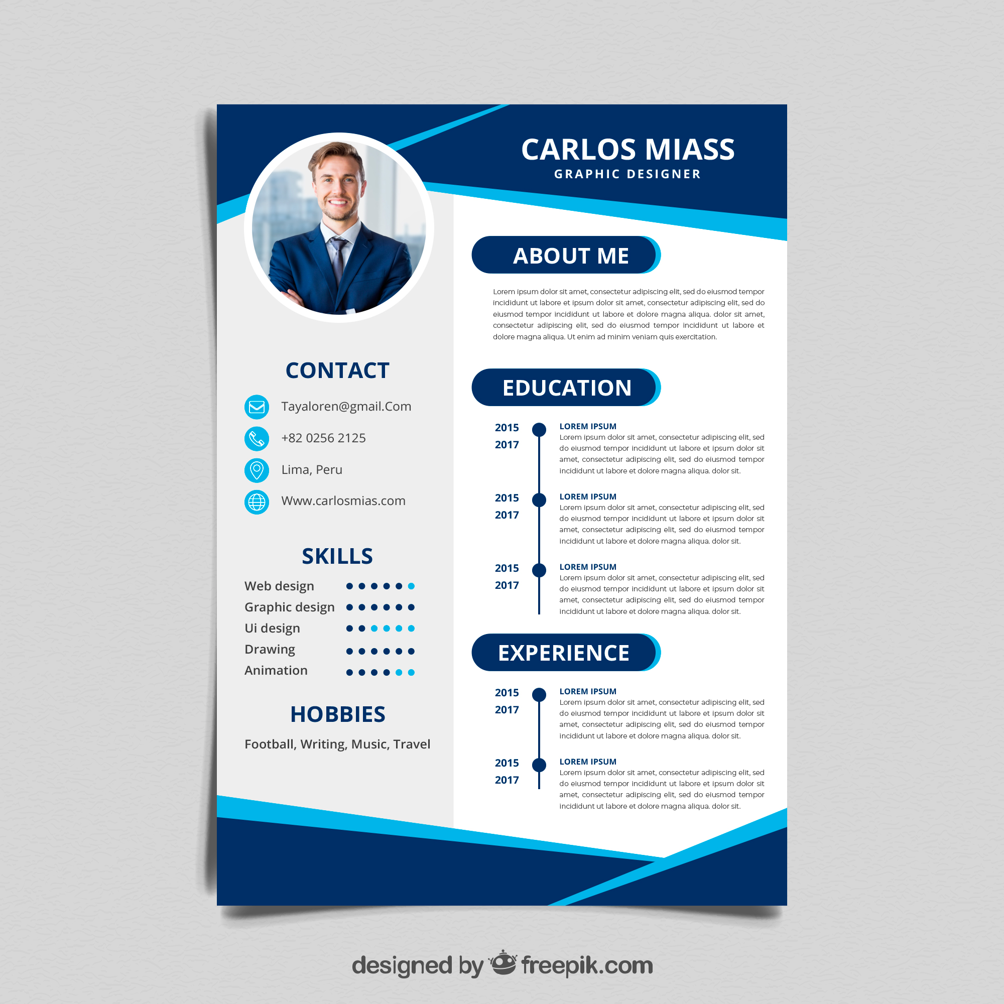 Download Free 5 Template Curriculum Vitae Terbaik - cariduit.id
