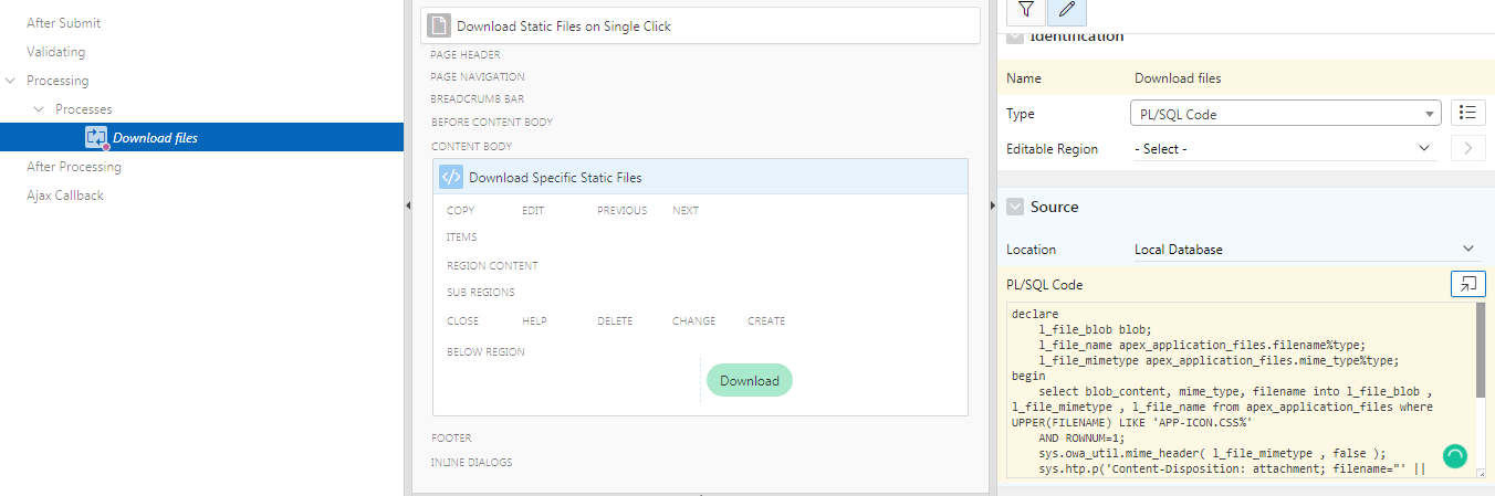 Download Static/Workspace Application Files in Oracle APEX - Javainhand ...