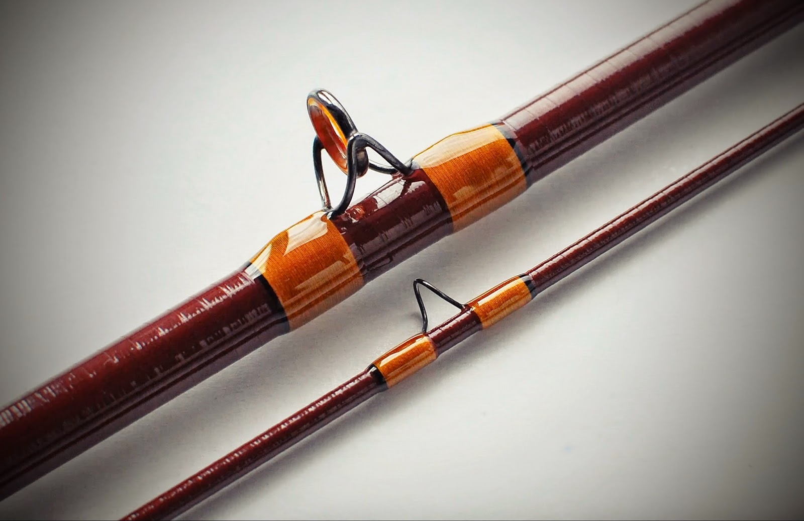 Handcrafted graphite and fiberglass fly rods: Steffen glass sneak peak
