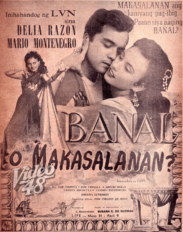 Video 48: THE FIFTIES # 277: DELIA RAZON AND MARIO MONTENEGRO, TOGETHER ...