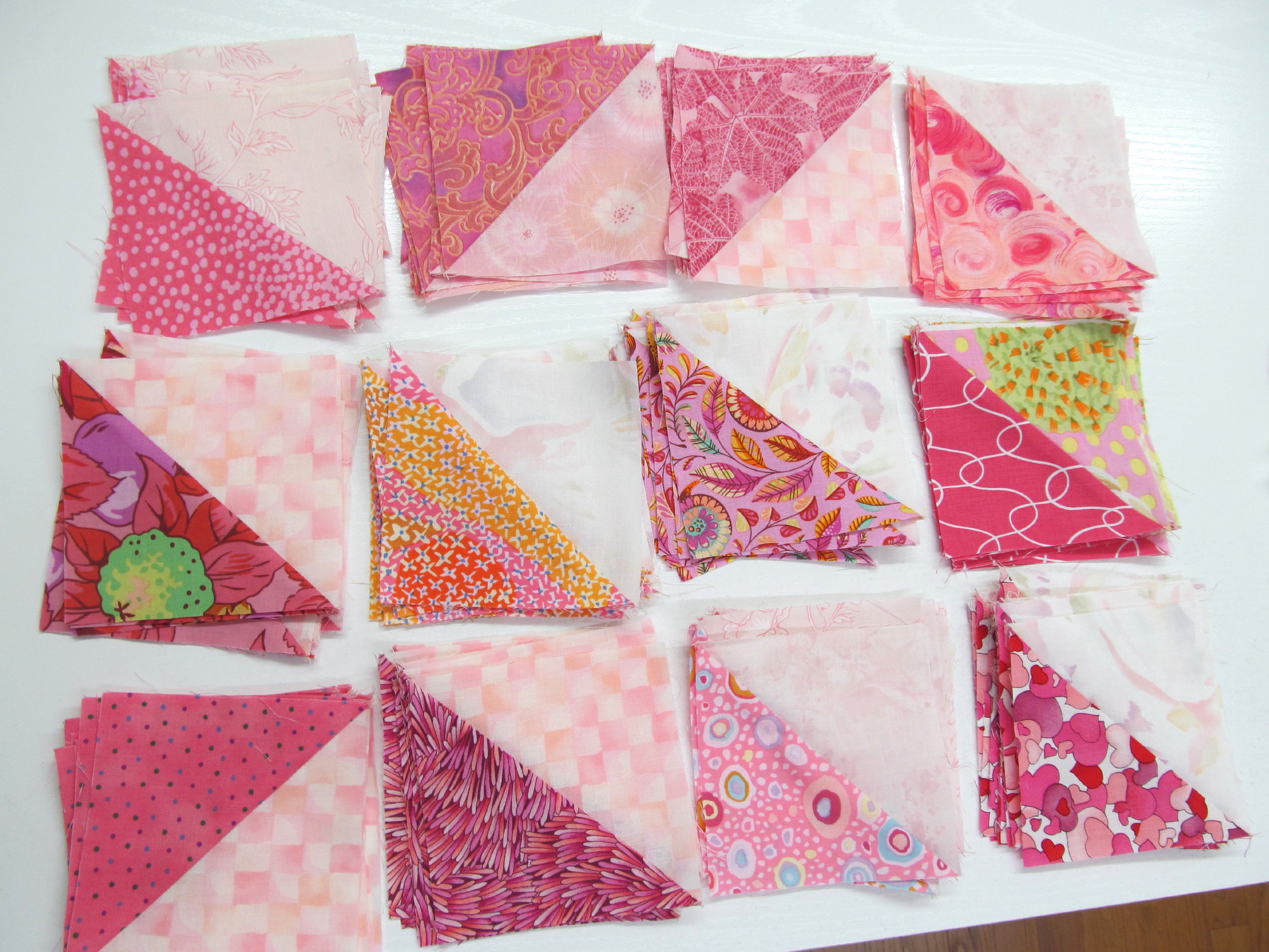 one color quilt