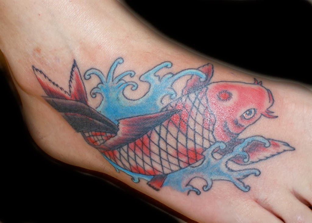 Foot Fish Girl Tattoos Designs| Foot Fish Girl Tattoos Ideas | Home Finance