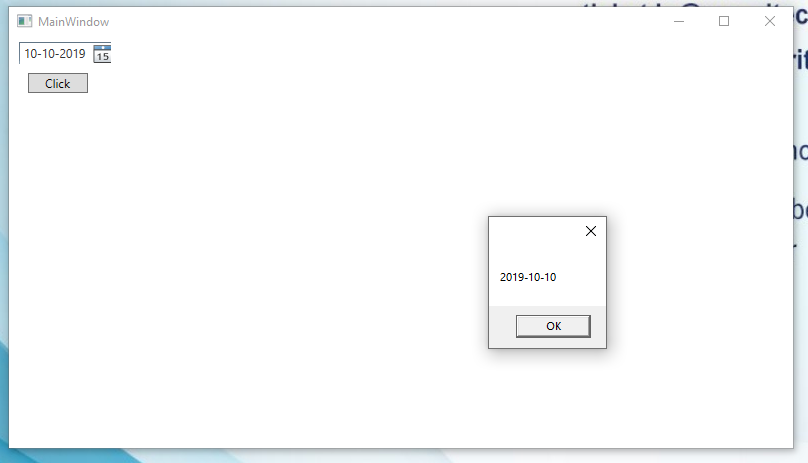 Windows Presentation Foundation: How to get a Custom Date Format From ...