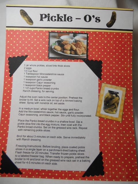 Nothin' Fancy: Pickle-O's Recipe Page