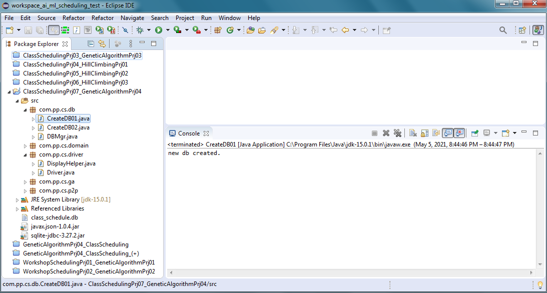 Prototype Project Peer To Peer P2p Genetic Algorithm Java Class Scheduling Application 2685