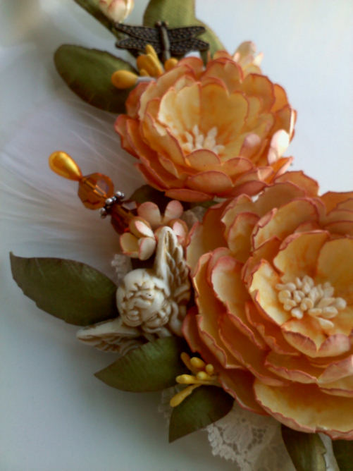 Anna Fearer: New Handmade Paper Flower Spray