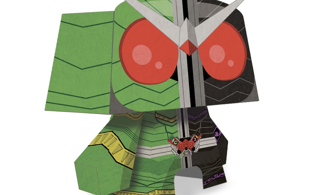 Paper Toy Factory: Kamen Rider W Papercraft