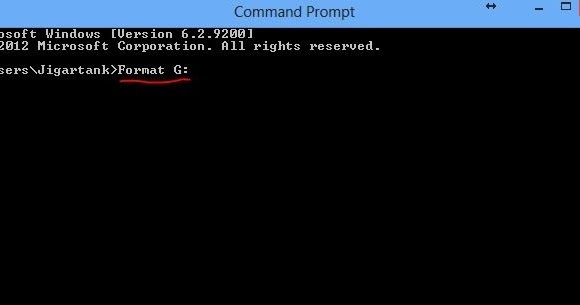How to Format Pendrive Using cmd Step by Step Process ~ Excellent ...