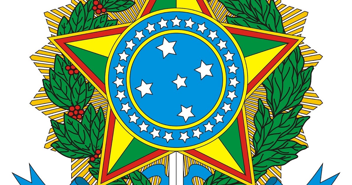 Blog de Geografia: Brasão de Armas do Brasil