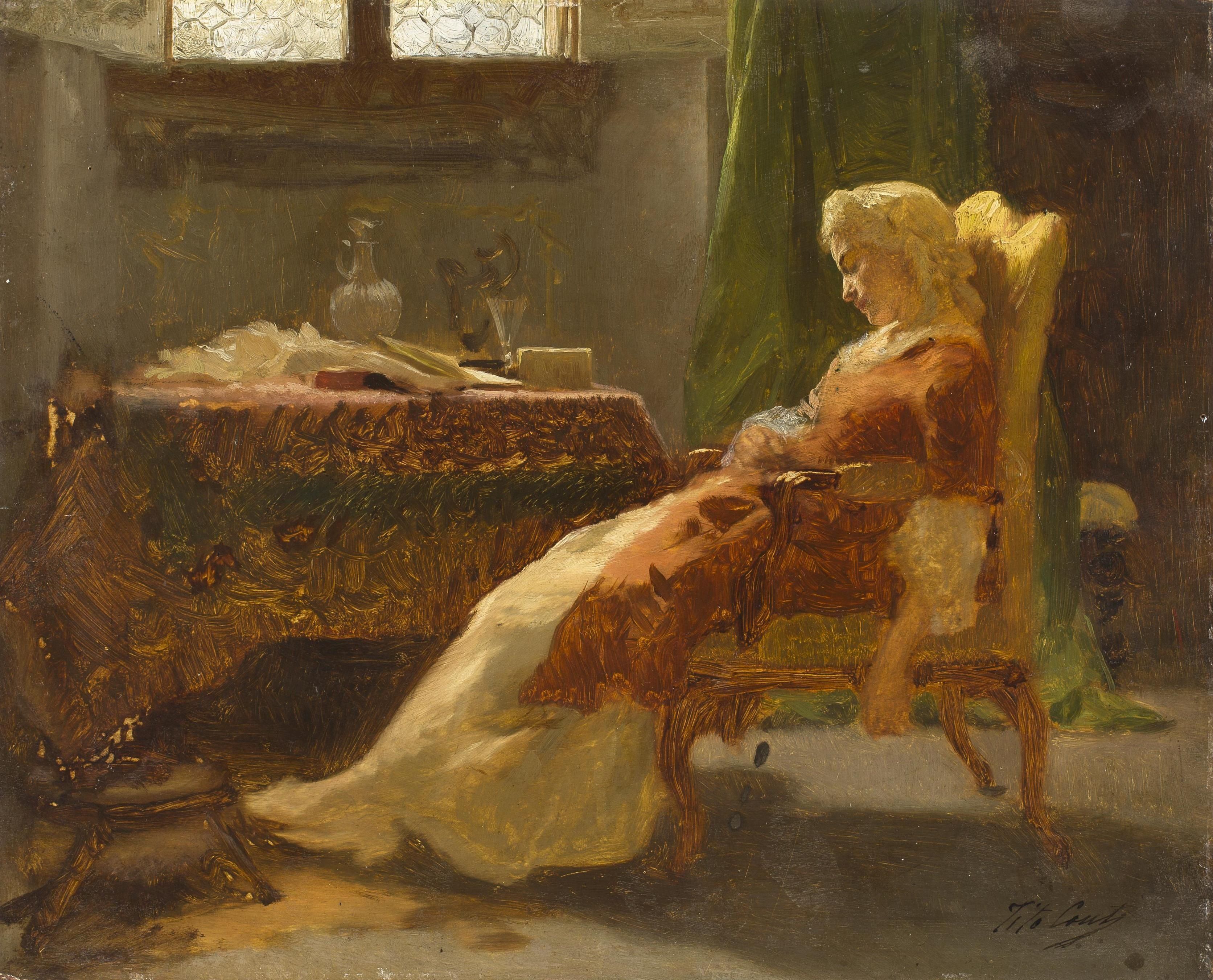 Tito Conti (1842-1924) | Genre painter | Tutt'Art@ | Pittura * Scultura ...