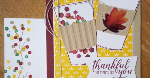 Paper Sunshine Project: Gift of Fall Paper Pumpkin Coffee