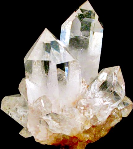 Além do meu olhar: Quartzo Transparente ou Translúcido.