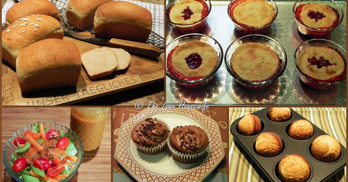 The Iowa Housewife: Small Recipes...Baking and Cooking Less