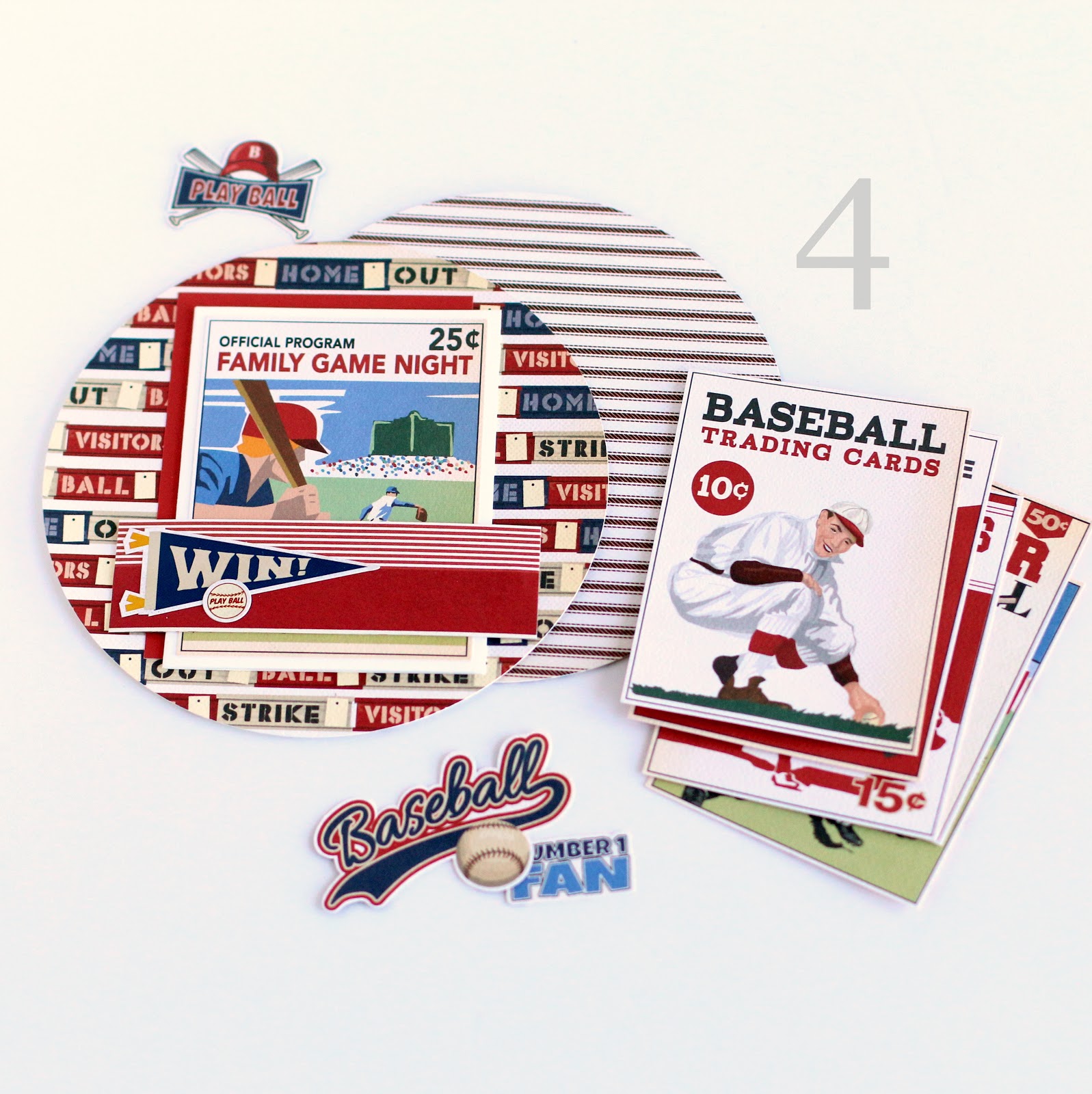 My creative corner: Baseball Mini Book