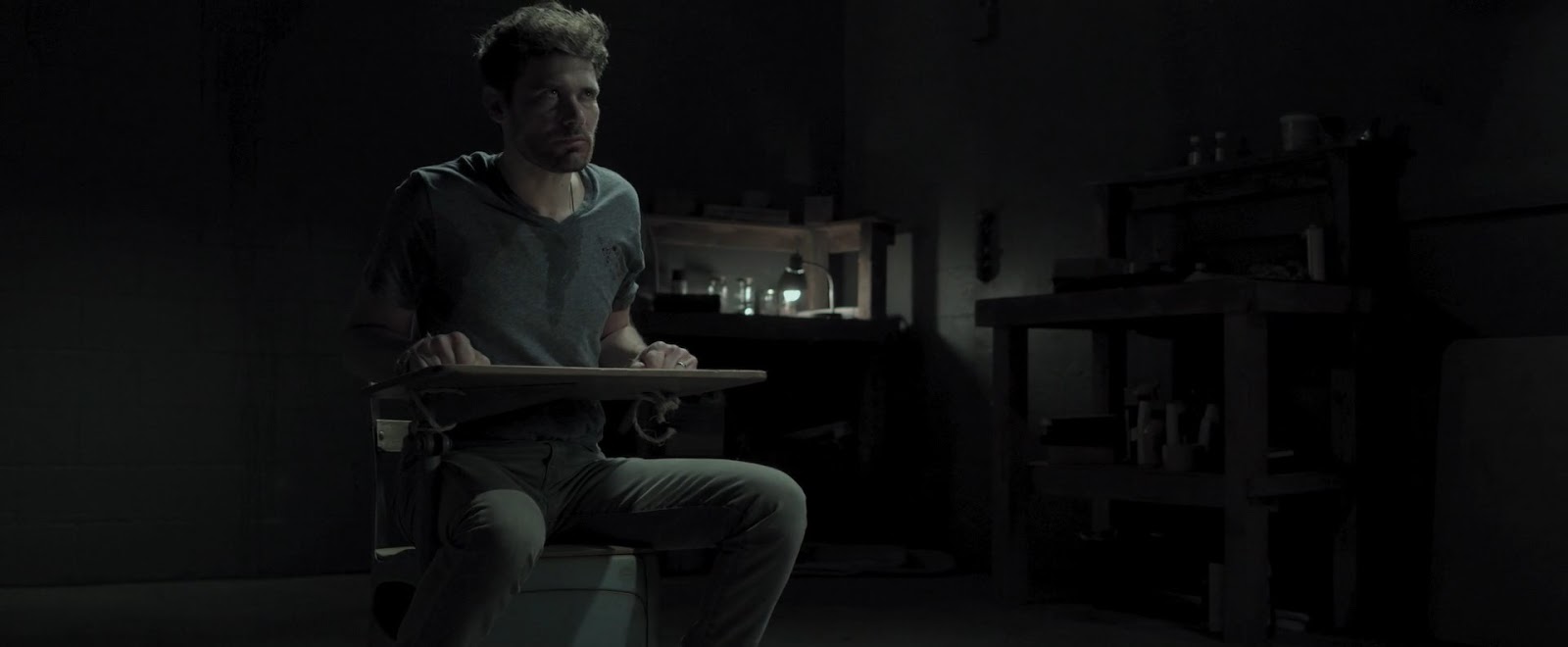 The Basement (2018) - Men Tied Up