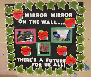 Nyla's Crafty Teaching: Bulletin Board Mirrors for Classrooms