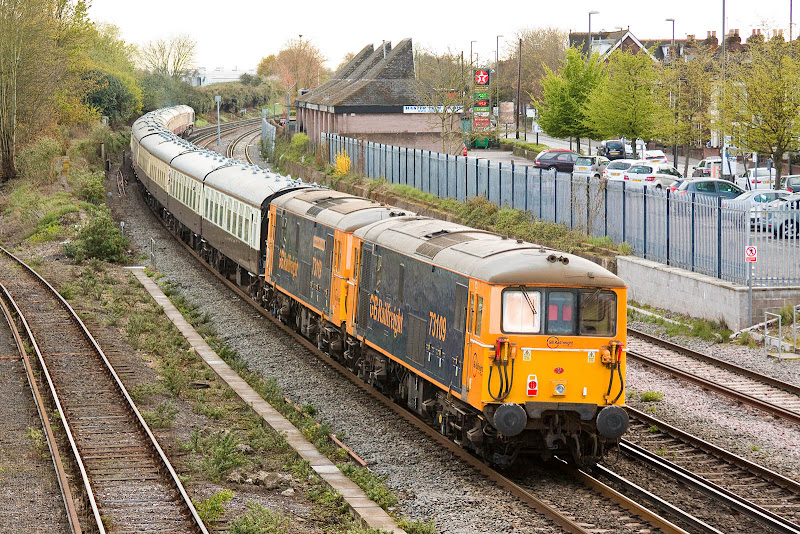 47s and other Classic Power at Southampton: The Pines Express at ...