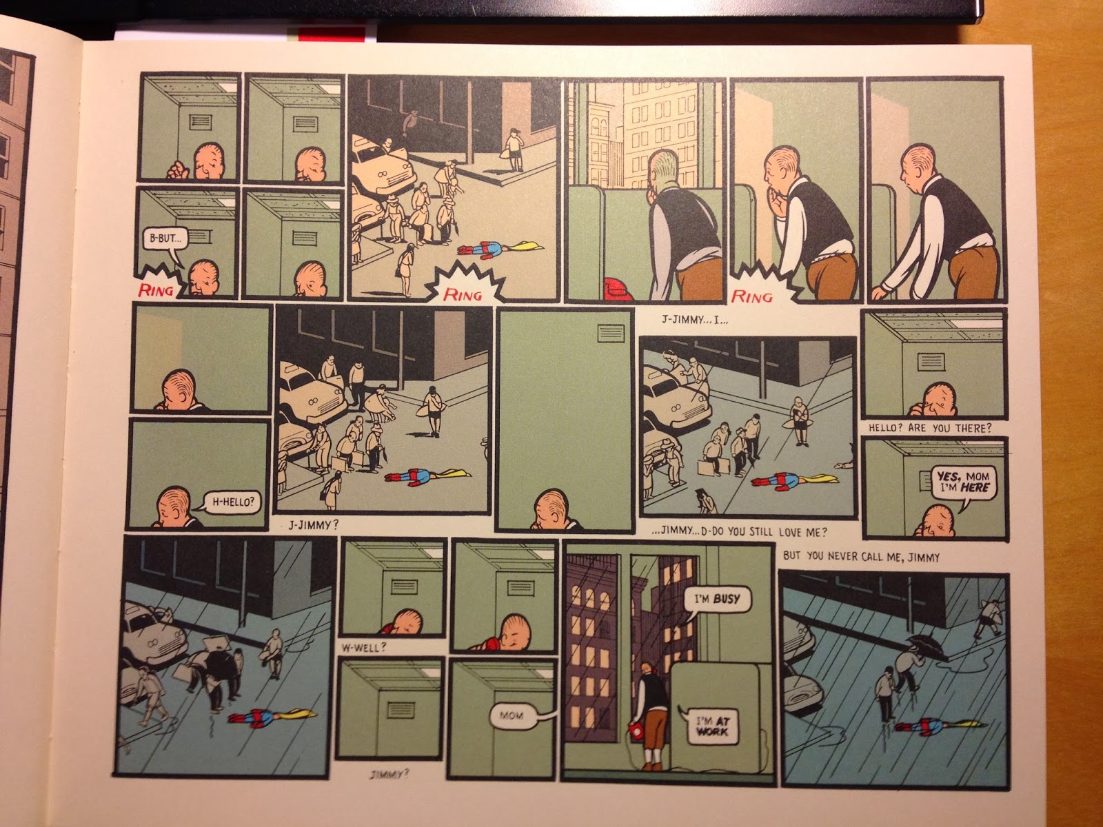 Narrative and Technology: Prompt 1: Images in Jimmy Corrigan