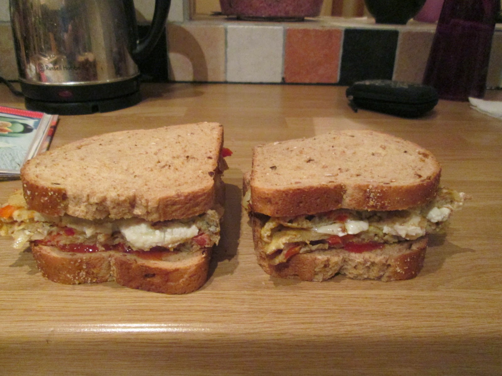 A Family Against the Flow: Saturday Sandwich 34: Frittata Sandwich