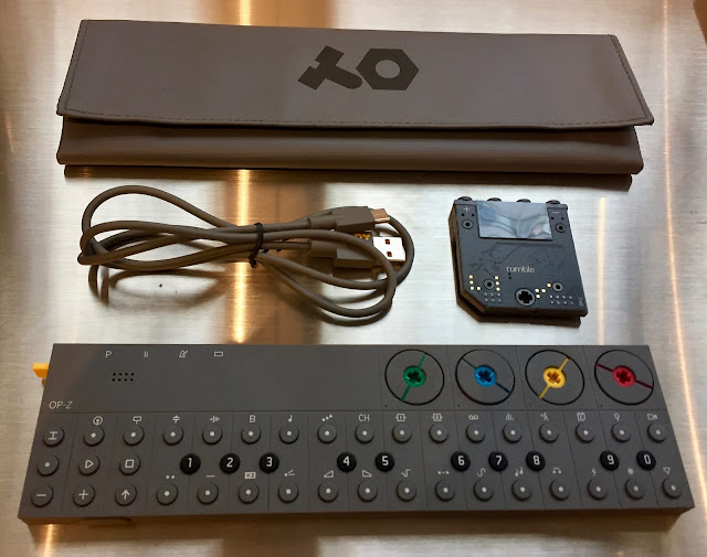 MATRIXSYNTH: Teenage Engineering OP-Z + Rumble module