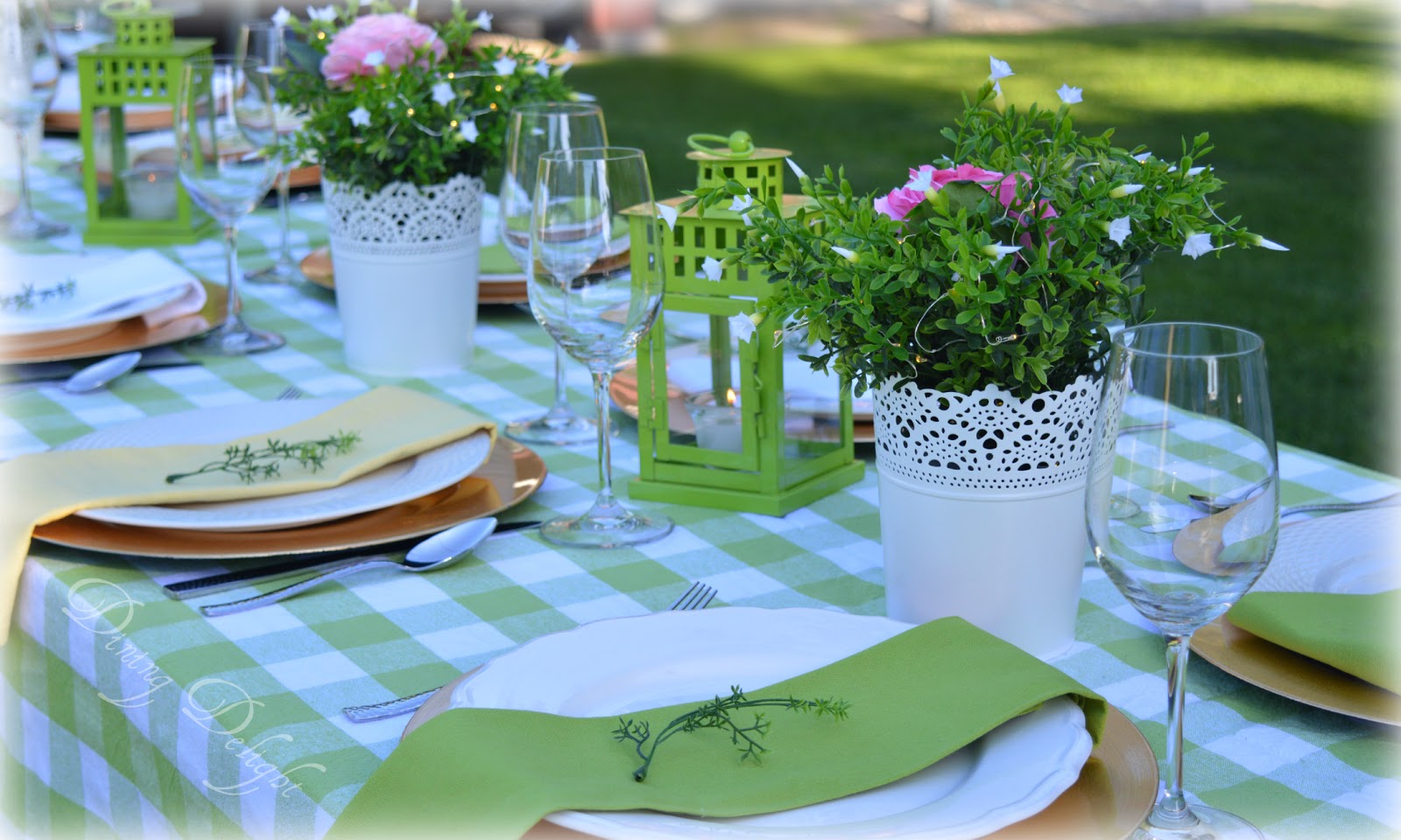 Dining Delight: Backyard Garden Party Tablescape