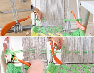 Tina's handicraft : WOVEN MACRAMÉ CHAIR TUTORIAL
