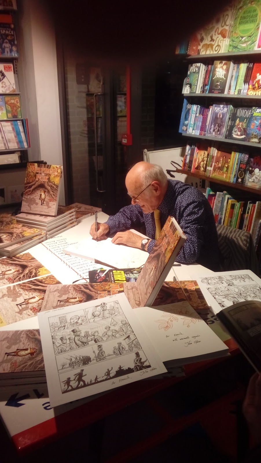 Boys Adventure Comics: John Stokes @ Gosh comics