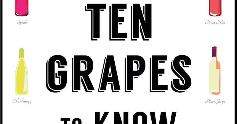 Ten Grapes to Know Book Review | Cooking with Amy: A Food Blog