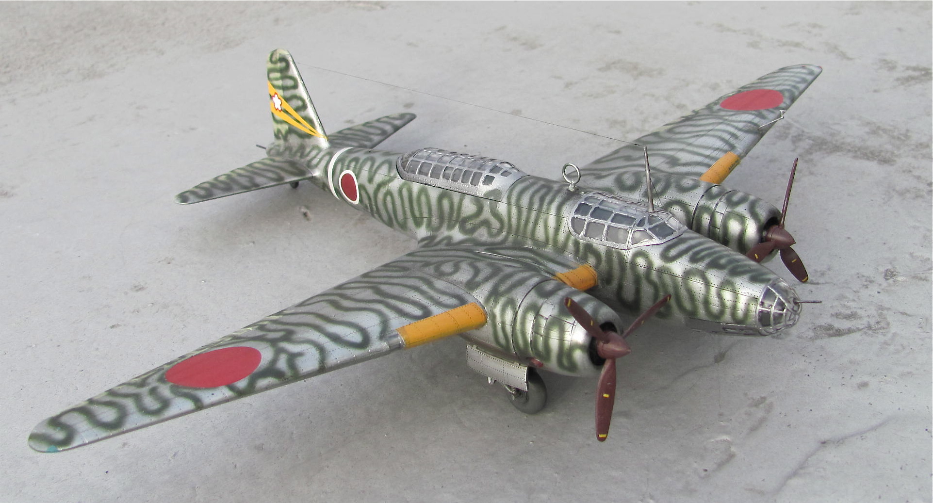 Aviation of Japan 日本の航空史: Rob Ronconi's Revell Mitsubishi Ki-21 'Sally'