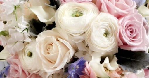 Pressed Garden: Kristen's Soft Romantic Bridal Bouquet