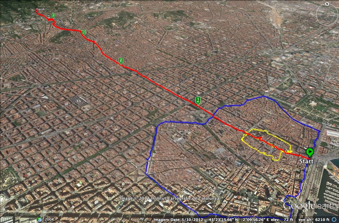 the city + the city: barcelona :: decumanus maximus