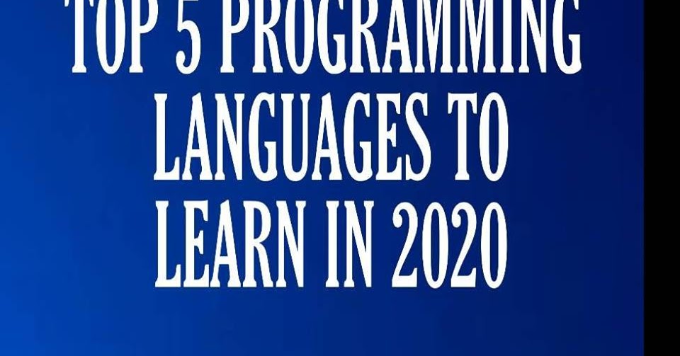 Top 5 Programming Languages For An Engineer