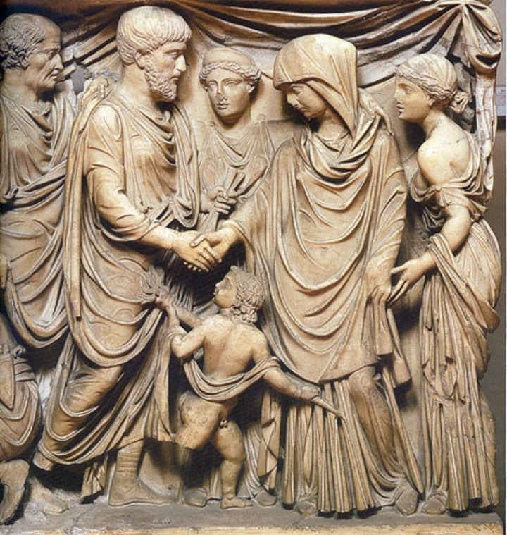 Los Fuegos de Vesta: La esposa romana, mediadora entre familias y ...