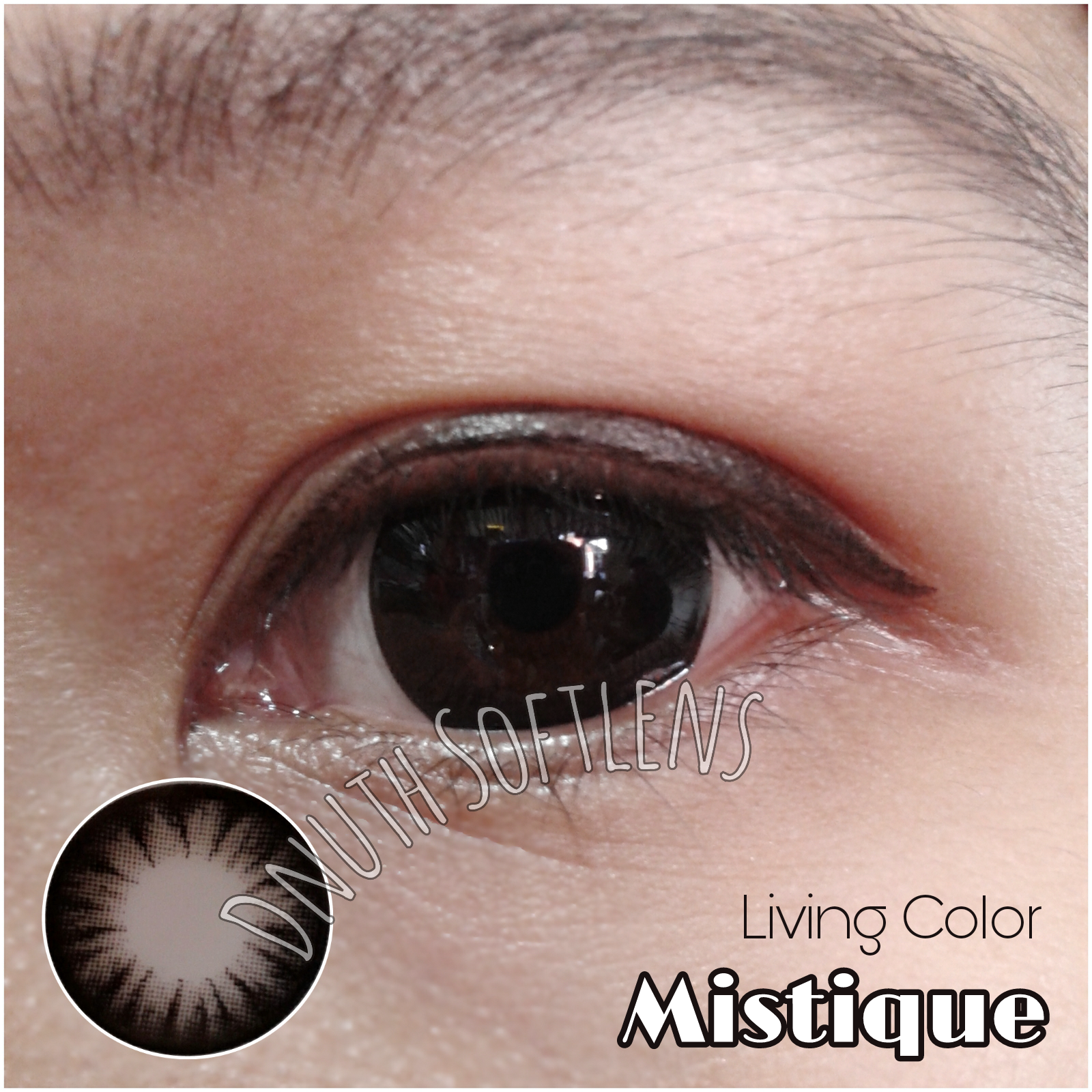 Review : Living Color MISTIQUE BLACK | DNuth Softlens Center