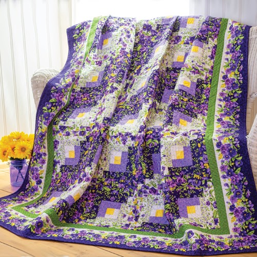 Quilt Today: Curvy Log Cabin Quilt - Tutorial