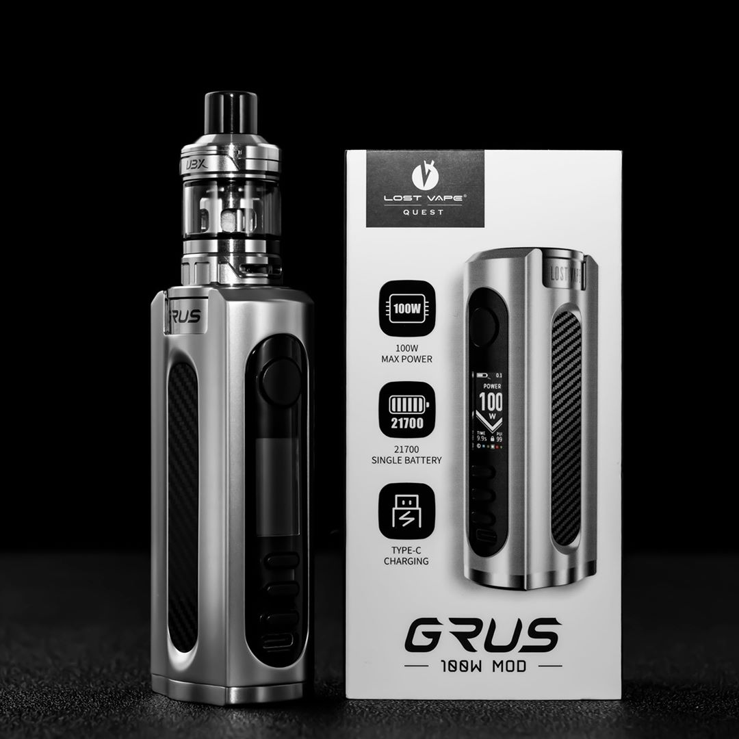Grus 100W Kit by Lost Vape - Vaper Vapers