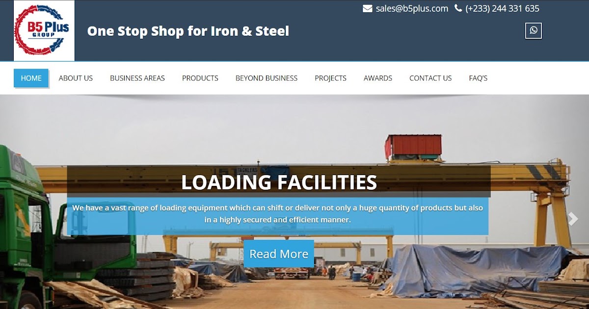 B5 PLUS GHANA - HOW IRON AND STEEL INDUSTRY IS GROWING IN 2021