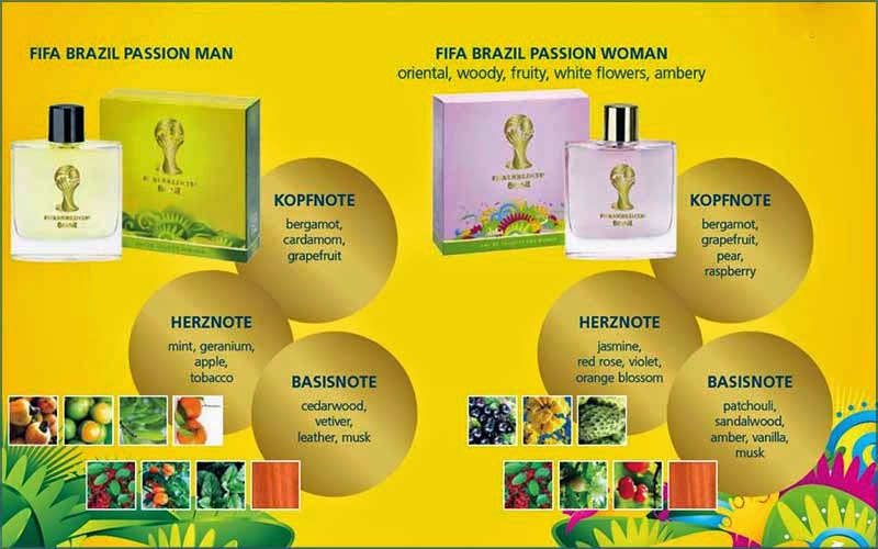 Elisabeth e Perfumes: Perfume da Copa - FIFA Brazil Perfumes