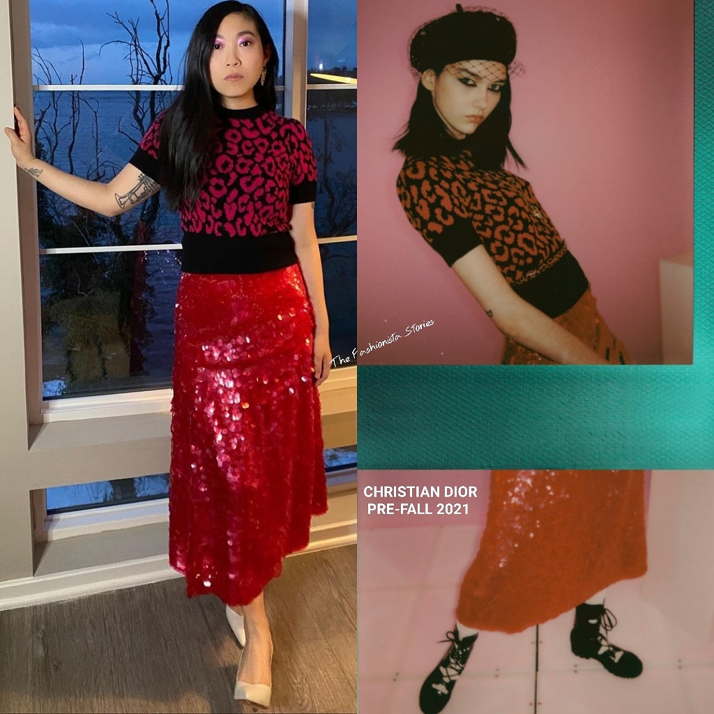 Instagram Style: Awkwafina in Christian Dior to Promote ''Raya & the ...