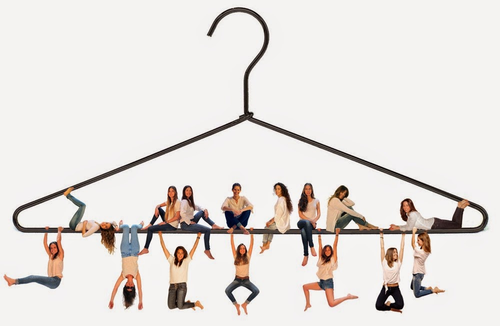 DE MI MANO by b4living: 15 COLGADAS DE UNA PERCHA