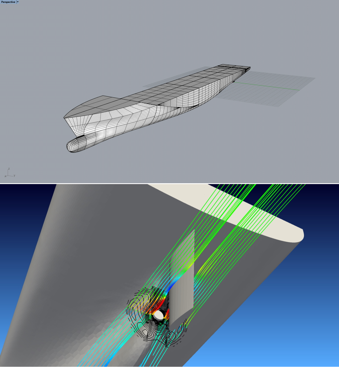 Rhino News, etc.: Preparing the Geometry for CFD Process using Rhino
