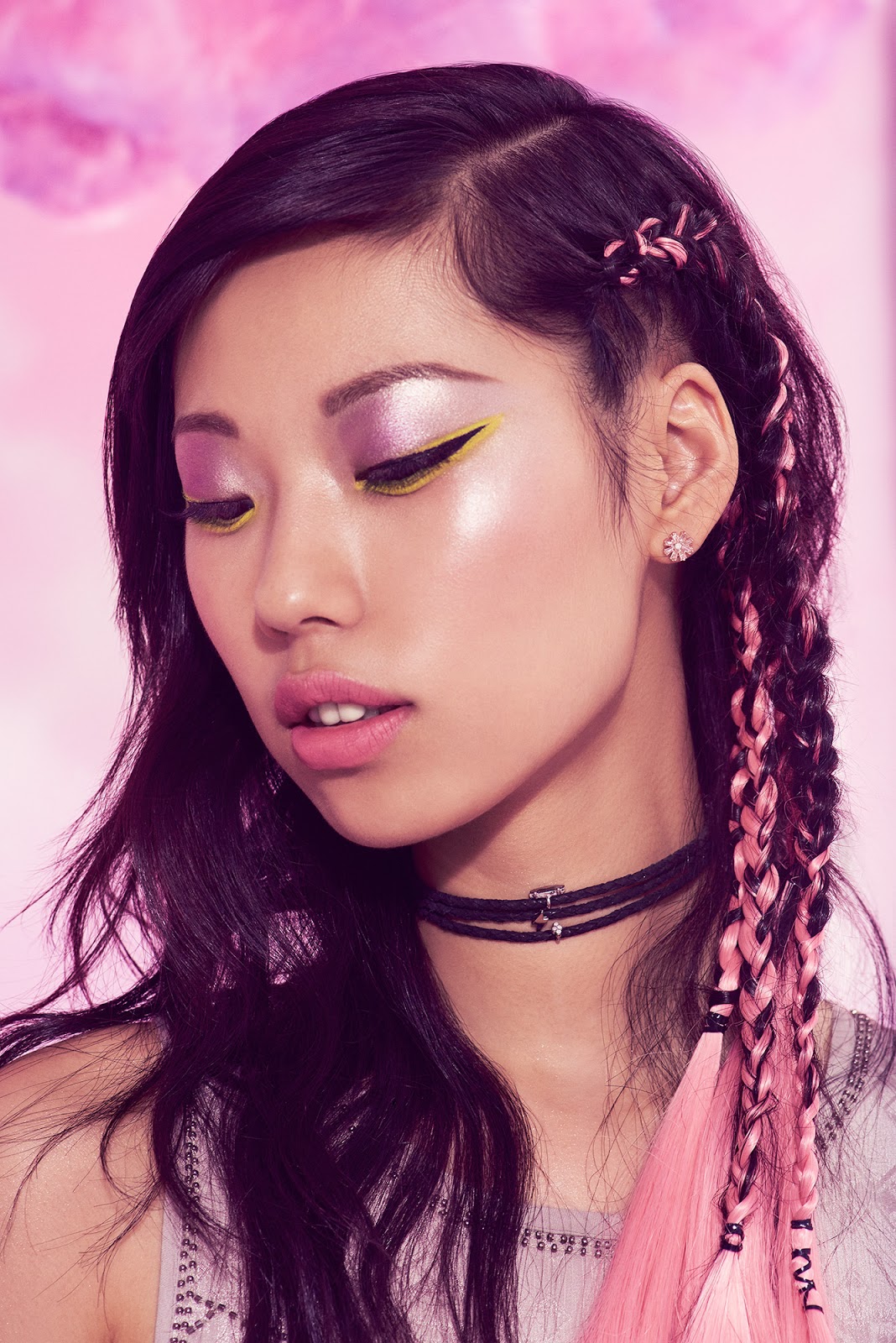 Tarte Cosmetics Beauty Advertising Campaign Pink Cotton Candy Clouds ...