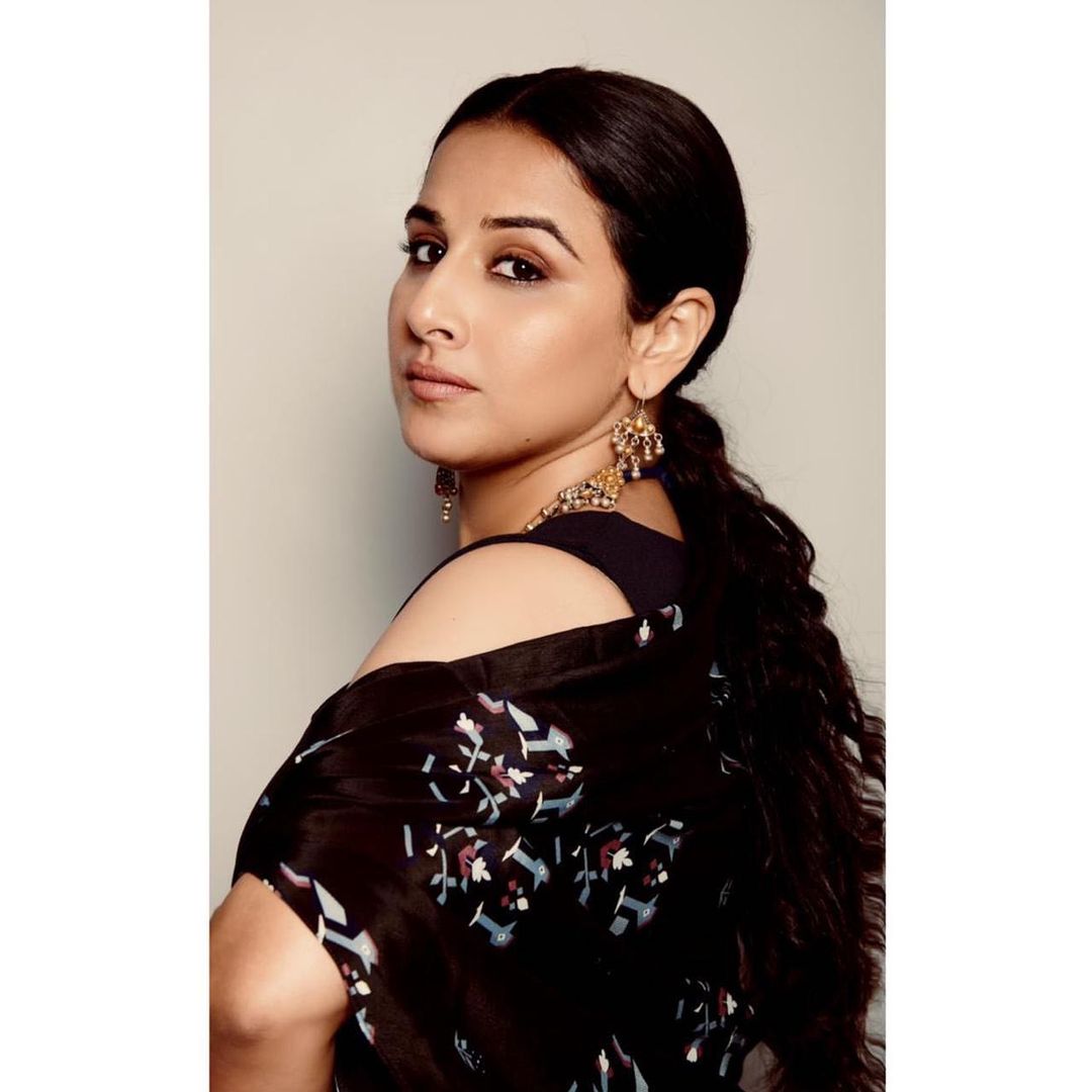 Vidya Balan in saree model photoshoot