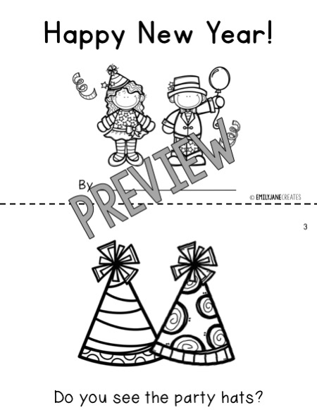 Emily Jane Creates: JANUARY NO PREP KINDERGARTEN PACKET-OVER 100 PAGES!