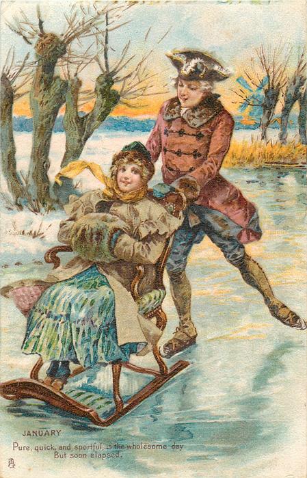 Alenquerensis: Raphael Tuck & Sons Postcards - Art Series 1795, Months ...