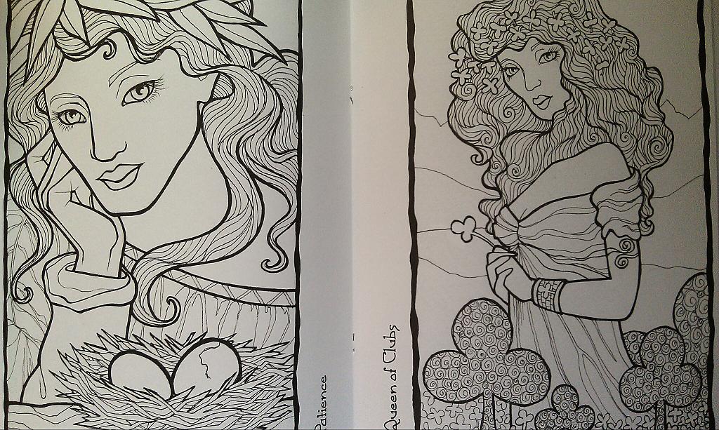 Desert Rose Tarot: Review: The Journey Oracle and The Journey Coloring Book